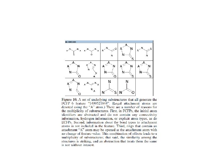 ExtendedConnectivity Fingerprints how ECFPs are generated My phase