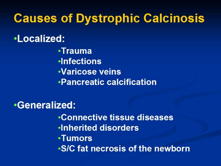 TUMORAL CALCINOSIS Dr Abdelaziz Elamin MD Ph D