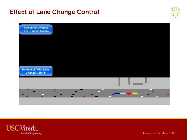 Combined Variable Speed Limit and Lane Change Control