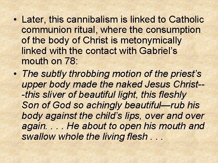 Weetigo The cannibal spirit The most powerful kind