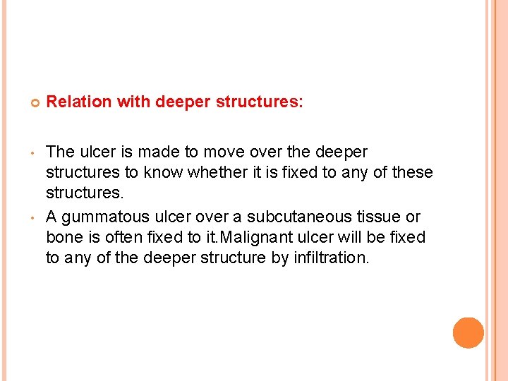 EXAMINATION OF ULCER BY Dr Abdelrahman Khairy Assistant