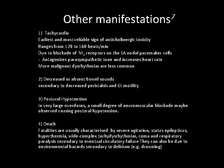 ANTICHOLINERGIC SYNDROME BY DR ANJEANNETTE REECE Introduction AAPCC