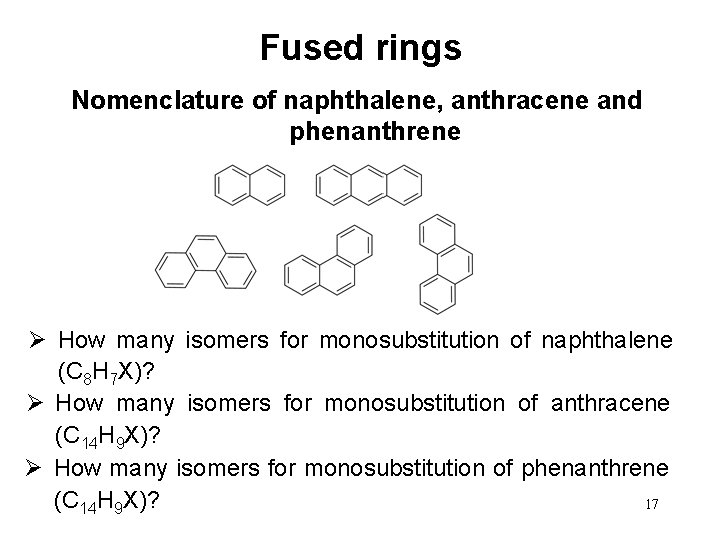 DAMIETTA UNIVERSITY CHEM323 Polynuclear Aromatic Hydrocarbon LECTURE 1