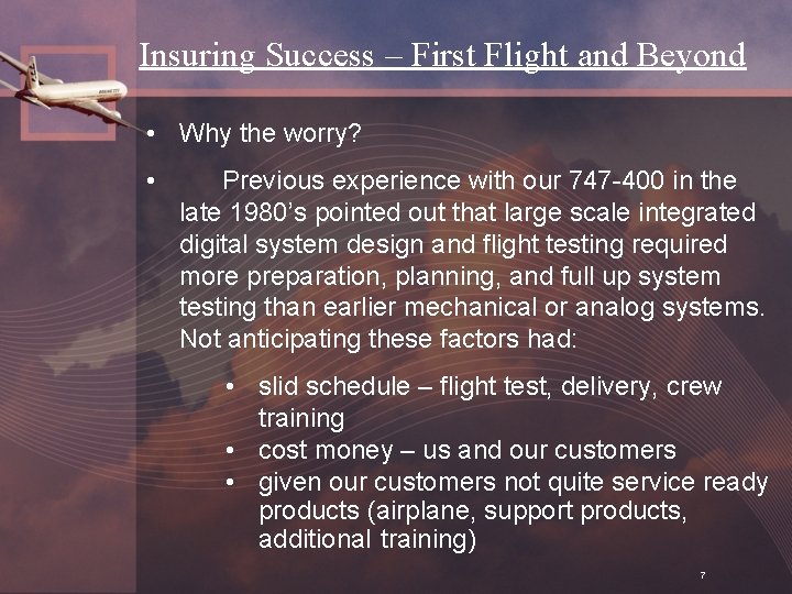 Third European Flight Test Safety Conference Vienna Austria