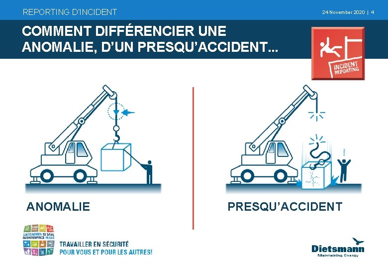 12 Safe Maintenance Rules REPORTING DINCIDENT REPORTING DINCIDENT