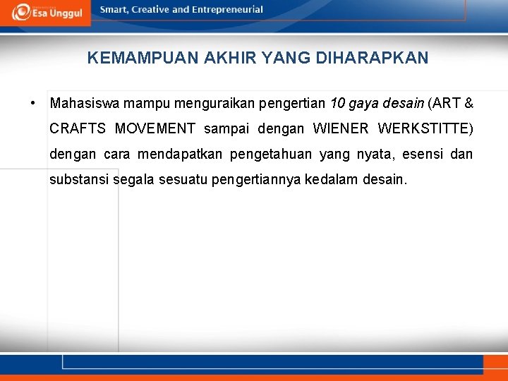 MATERI STYLES DESAIN 1 DENGAN 10 GAYA DESAIN