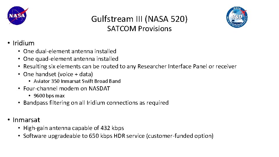 N 520 NA Baseline Research Configuration NASA Langley
