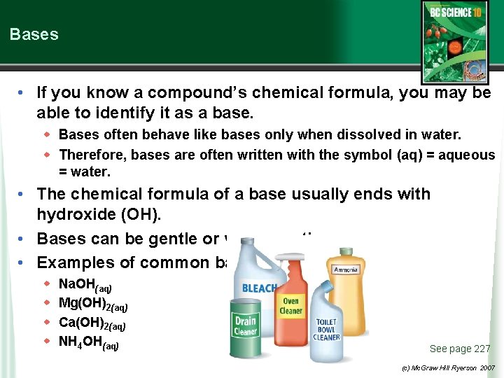 5 1 Acids and Bases Many familiar compounds