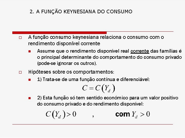 MACROECONOMIA CAP 3 1 O CONSUMO E A