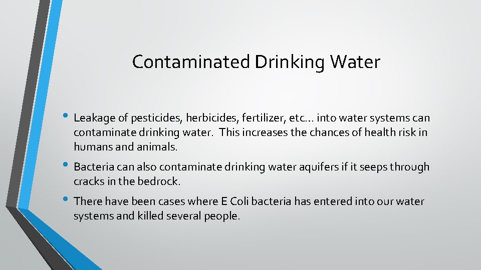 Water Runoff By Kori Howell Overview v Water