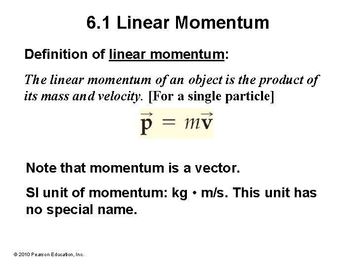 Lecture Outline Chapter 6 College Physics 7 th
