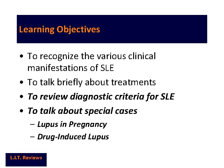 Systemic Lupus Erythematosus Part II Level Basic Version