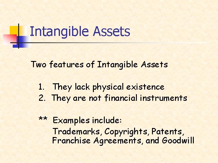 Operational Assets Intangibles Chapter 12 Kieso Weygandt Warfield
