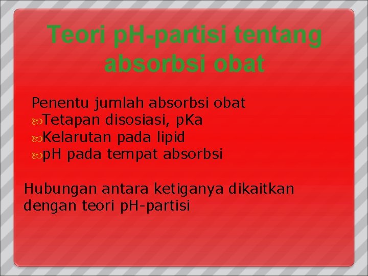 MATERI KULIAH BIOFARMASETIKA MEMBRAN BIOLOGIS DAN MEKANISME ABSORBSI