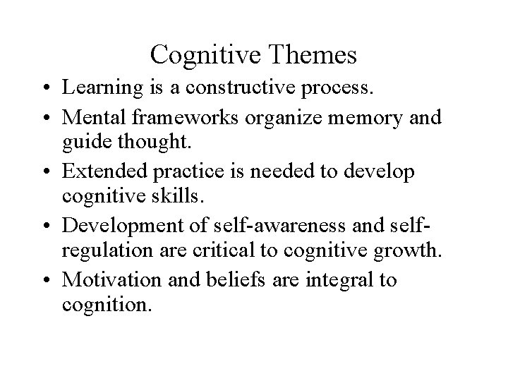 Sensory and Working Memories Reviewing Behaviorism Information Processing