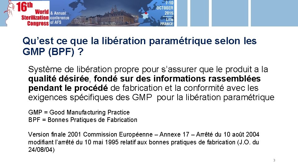 Paramtres critiques libration paramtrique et supervision de la