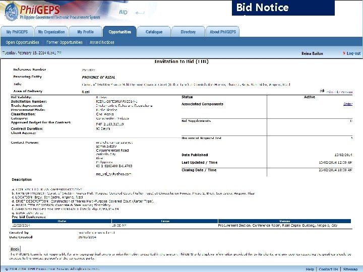 Philippine Government Electronic Procurement System What is Phil