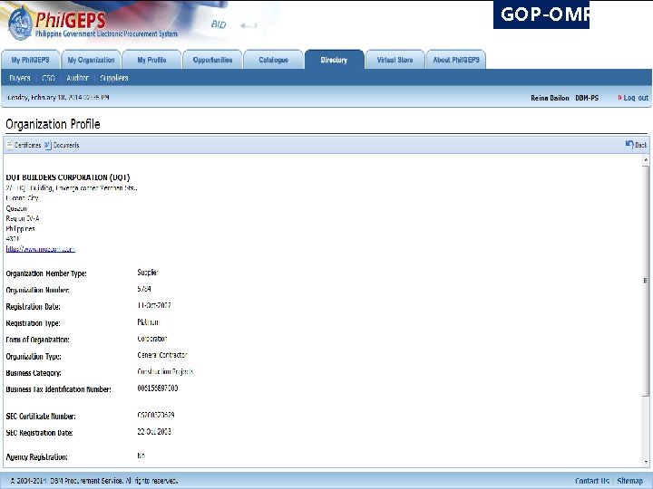 Philippine Government Electronic Procurement System What is Phil