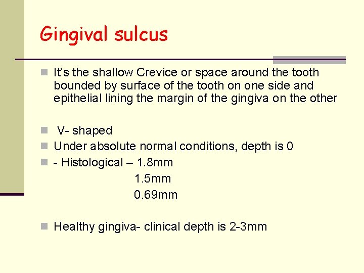 DEFENSE MECHANISM OF GINGIVA CONTENTS n INTRODUCTION n