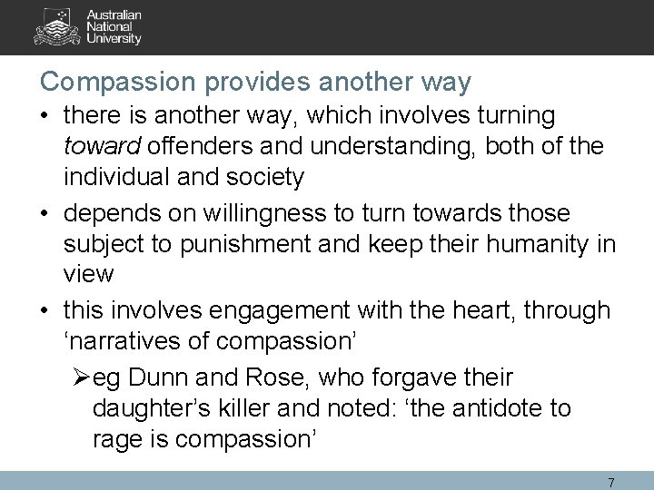 OpenHearted Justice The Role of Compassion in Reforming