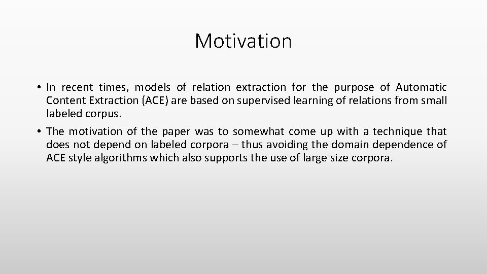 Distant supervision for relation extraction without labeled data
