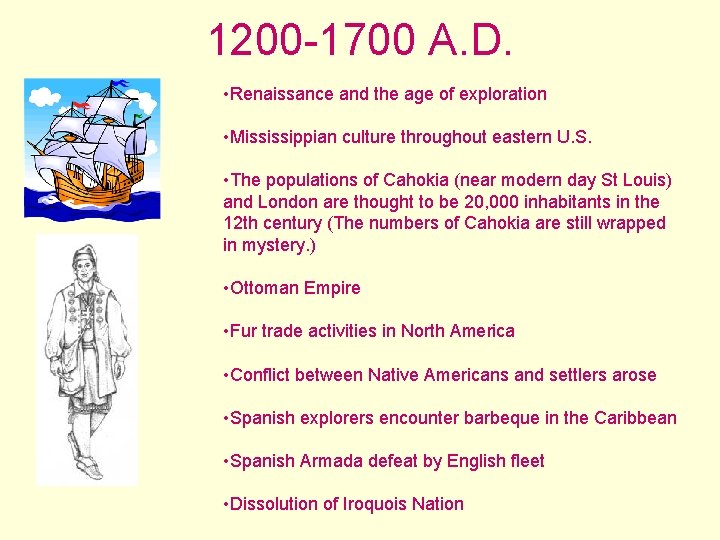 Timeline of the Past What Happened in the