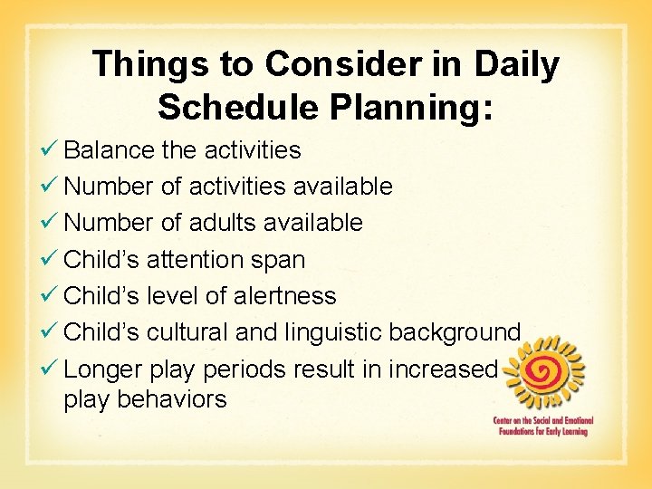 WWB Training Kit 3 Helping Children Understand Routines