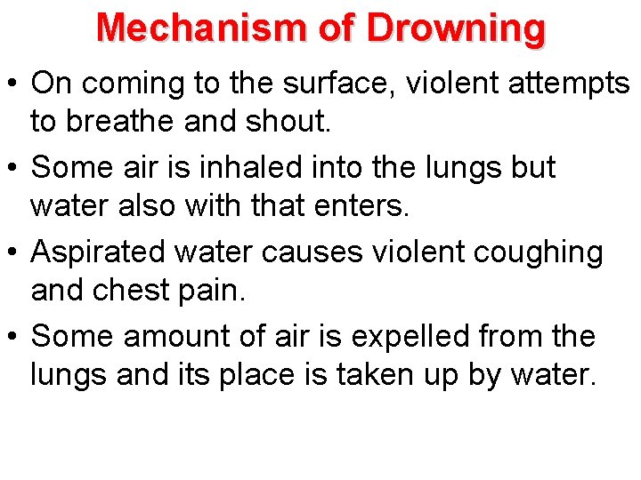 Drowning Lesson 5 By Dr Nadir Ali Rana