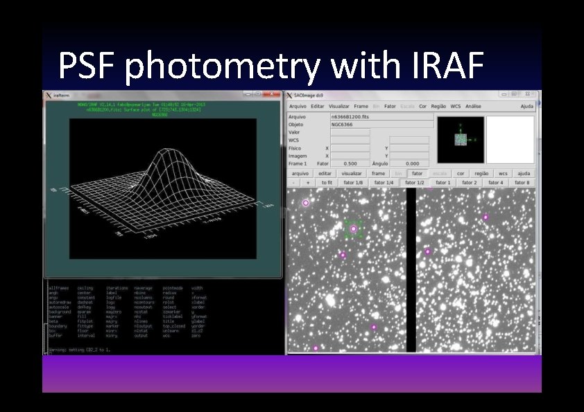 Photometr y Aperture Photometry Aperture Photometry Image of