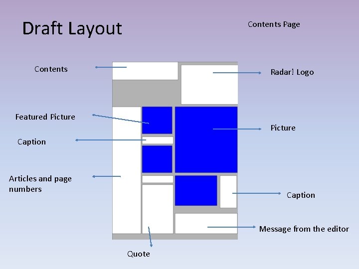 Production Planning Dewi Clark Proposal Target Audience The