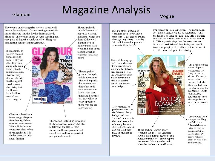 Production Planning Dewi Clark Proposal Target Audience The