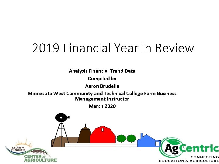 2019 Financial Year in Review Analysis Financial Trend