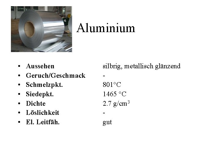 Chemie Unterricht von Michael Olah Kantonsschule Wil Themenbereich