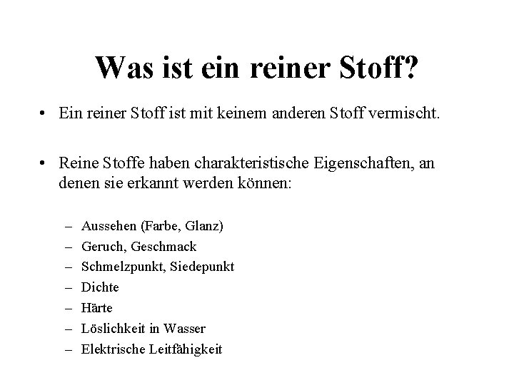 Chemie Unterricht von Michael Olah Kantonsschule Wil Themenbereich