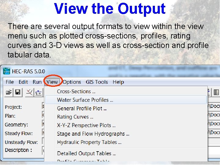 Hec ras uniform flow with cross sections - atlantalana
