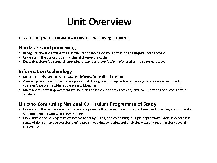 My Levels End of year target level Last