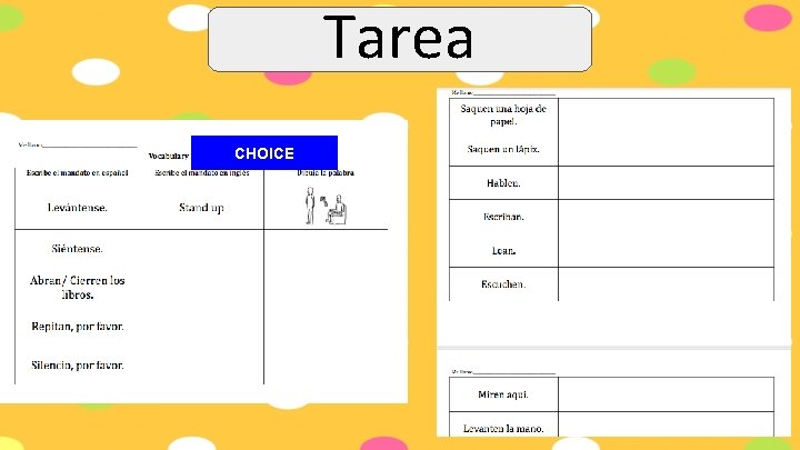 Prctica Take out warmup sheet 1 How do