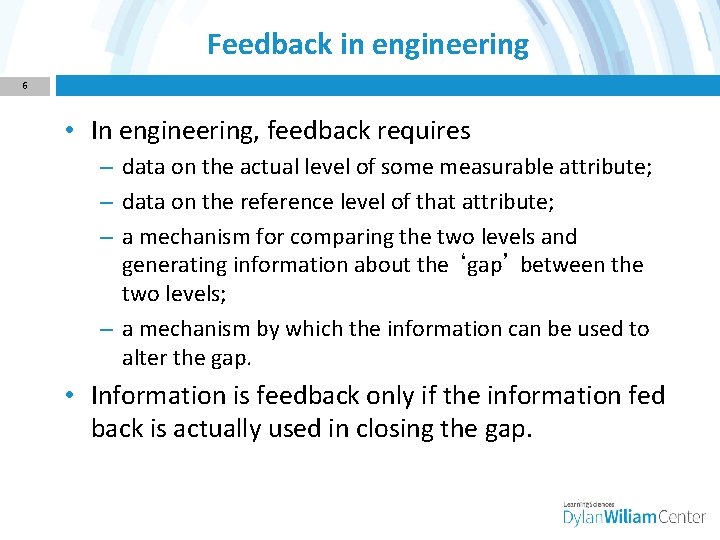 Feedback performance and learning Putting the research into