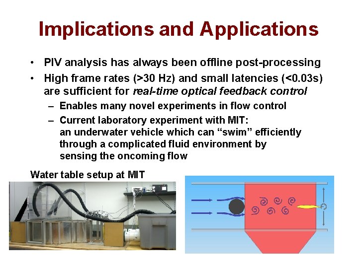 Implementation of a Highly Parameterized Digital PIV System