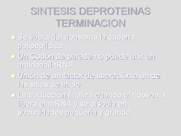 CODIGO GENETICO SINTESIS PROTEICA CODIGO GENETICO l Juego