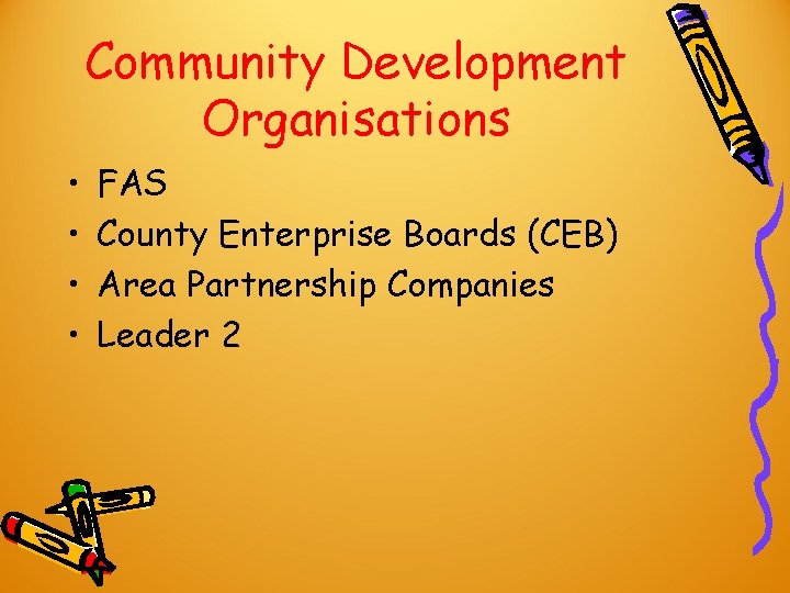 Community Development Prepared by Rachel Farrell Community Development