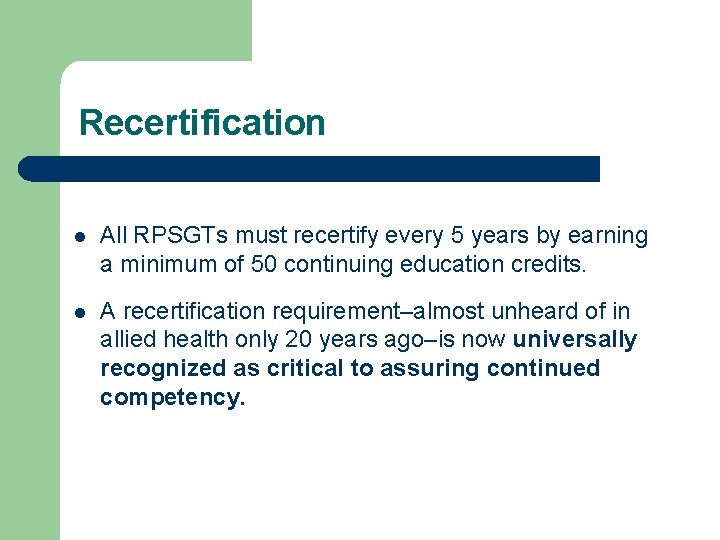 State of the RPSGT Texas Society of Sleep