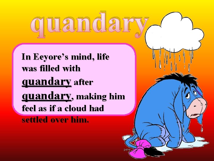 quandary noun definition a state of perplexity or