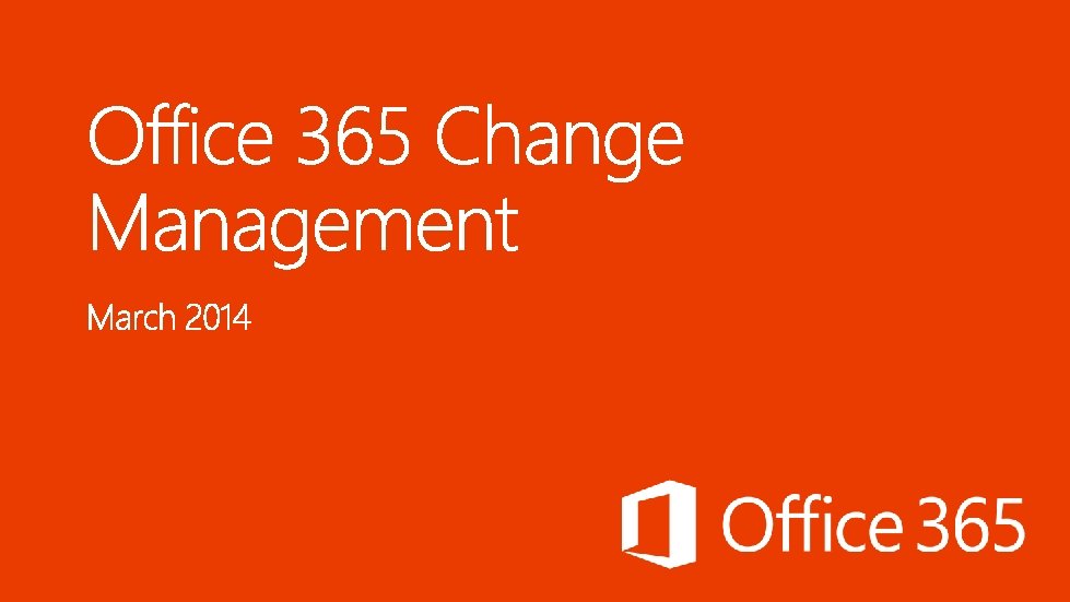 Module 1 Introduction Module 2 Office 365 for