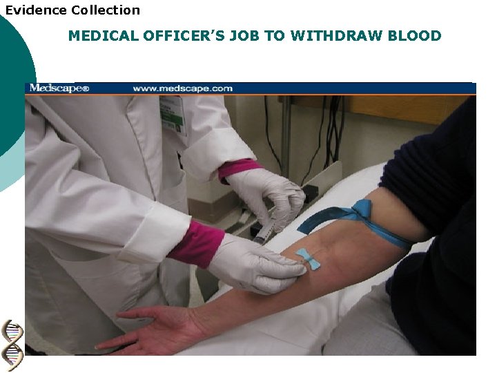 BIOLOGICAL EVIDENCE COLLECTION FOR DNA EXAMINATION DR I