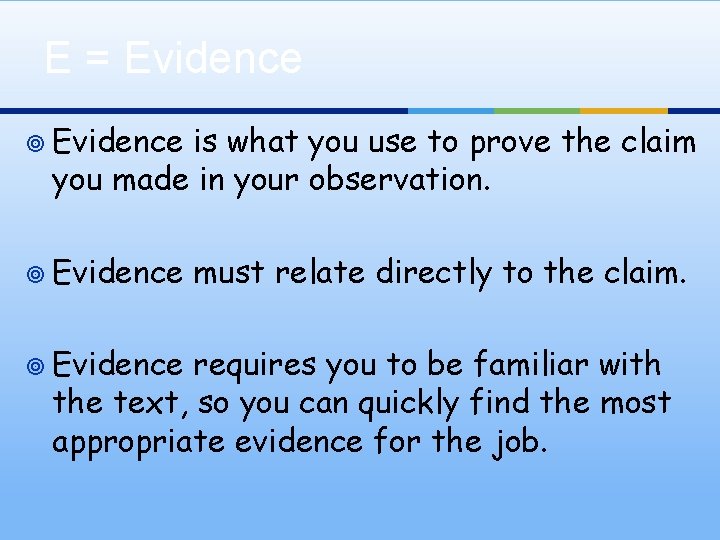 Cornell Notes O E A Writing Strategy ObservationEvidenceAnalysis