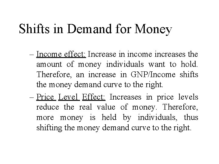 MONEY What is Money 3 Distinguishing Features of