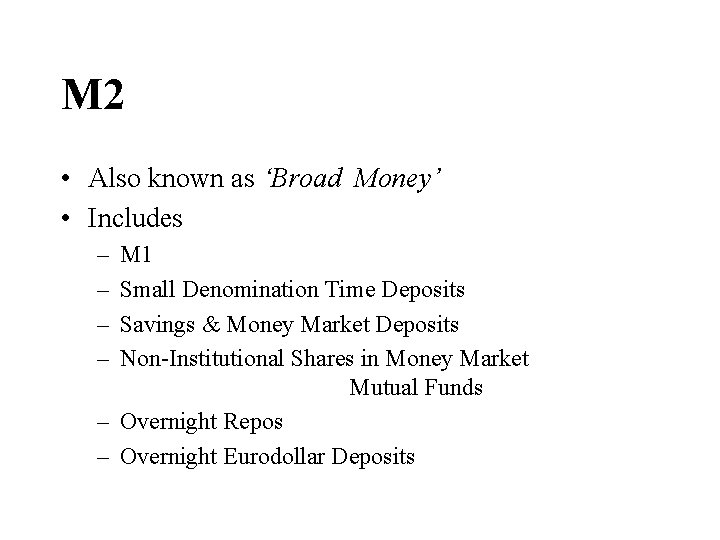 MONEY What is Money 3 Distinguishing Features of