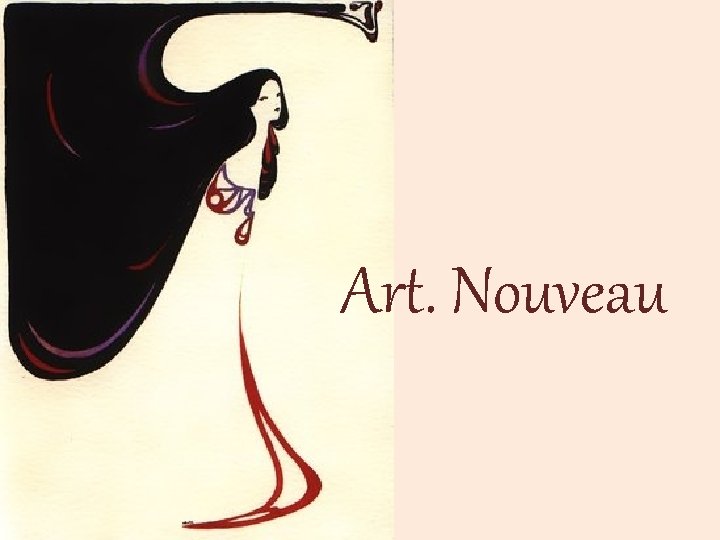 Art Nouveau Como surgiu o art nouveau O