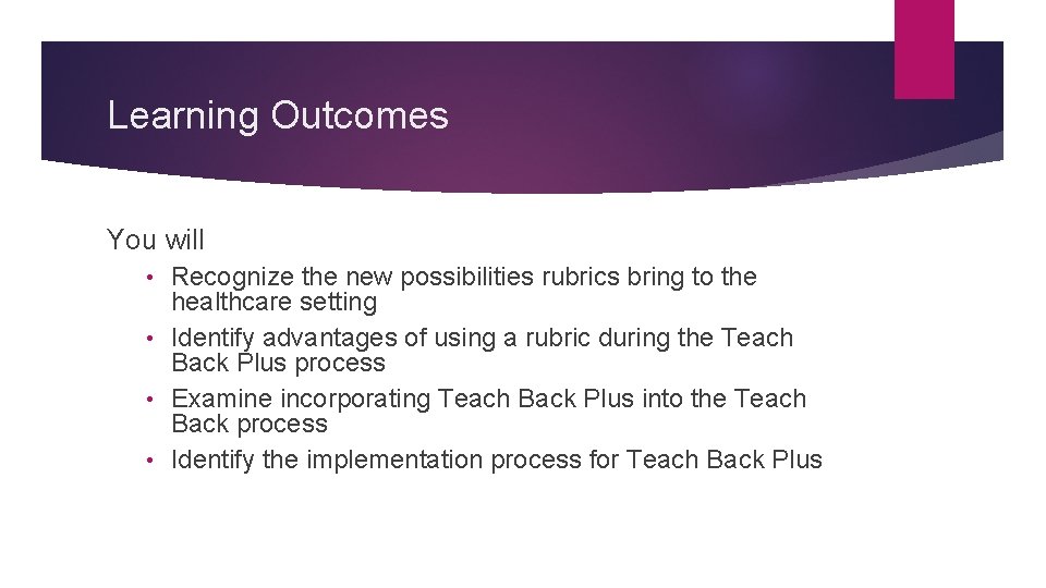 Teach Back Plus A Tool for Continuous Improvement